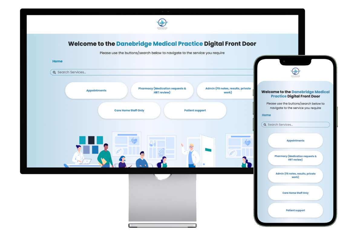 Danebridge Medical Practice, Powered by Blinx PACO, Shortlisted for HSJ Digital Awards 2025 - PACO